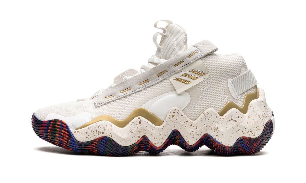 Buy adidas EXHIBIT B MID WMNS "White Gold Metallic" - Stadium Goods
