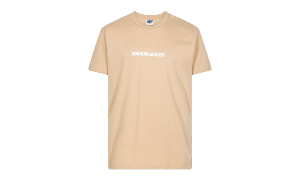 Buy STADIUM GOODS® Horizontal Logo T-Shirt "Sand" - Stadium Goods